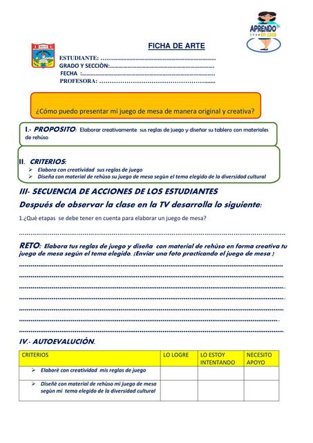 Ficha de Arte | Andre PZ | uDocz