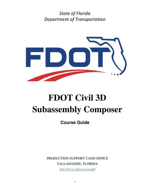 Flashcards de FDOT Civil 3D Subassembly Composer | Por dionel motta | uDocz