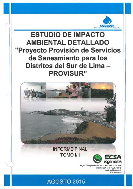 Estudio Impacto Ambiental | Anon | uDocz