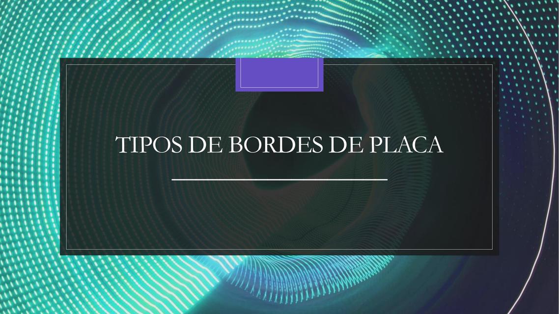 Tipos de Bordes de Placa Esfuerzo y Deformación | Marianela Pinto | uDocz