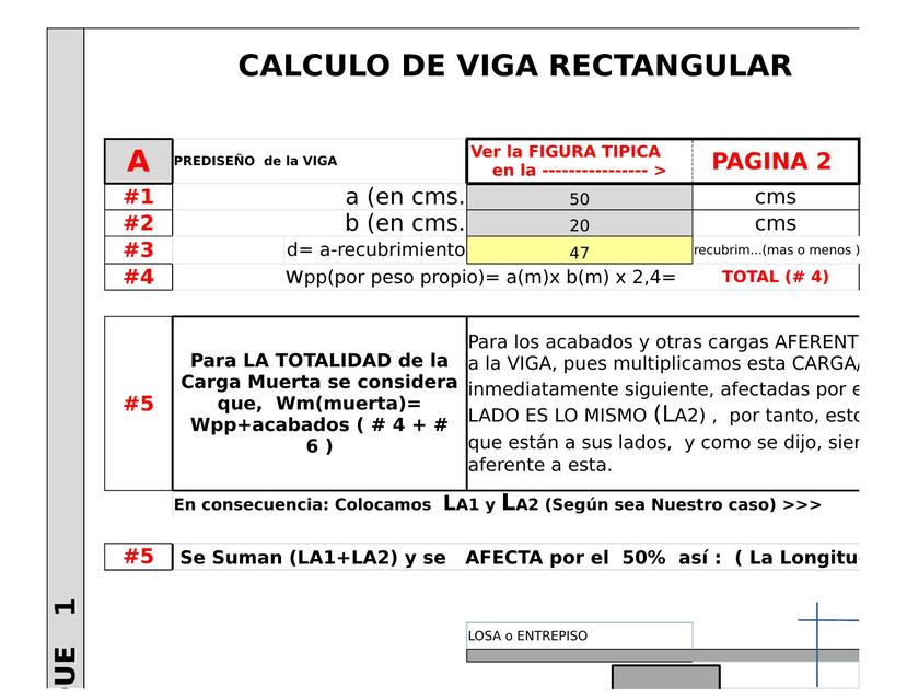 Cálculo de Viga Rectangular | Maga Torres | uDocz