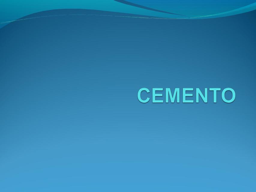 Cemento