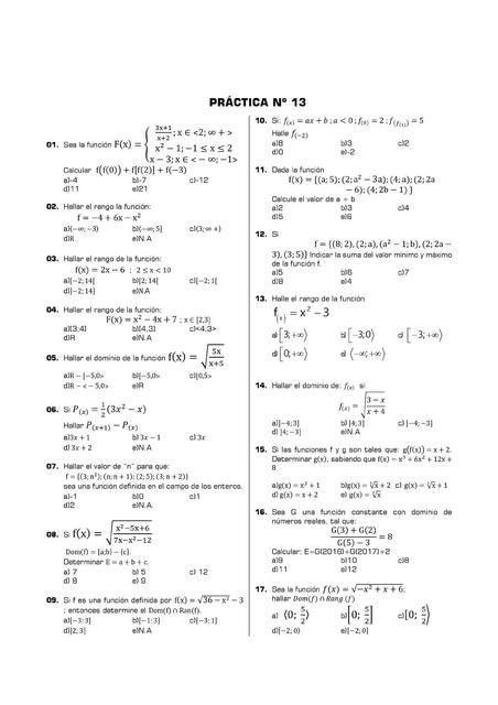 Práctica de Funciones | Orlando | uDocz
