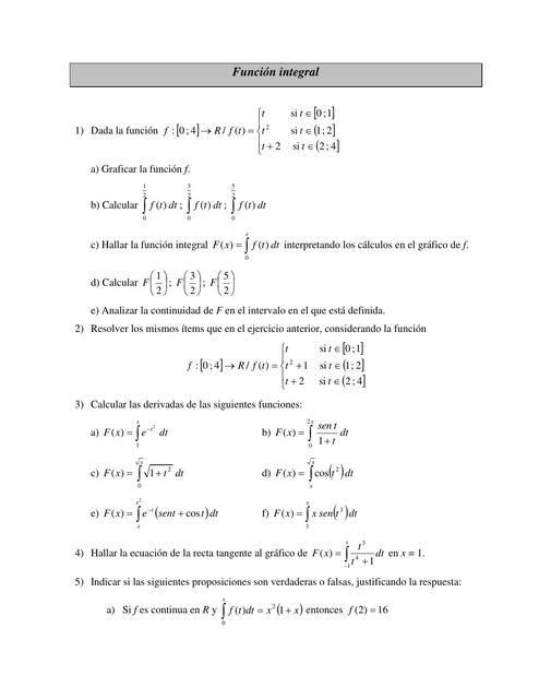 Función integral | El Rincón de la Ingeniería | uDocz