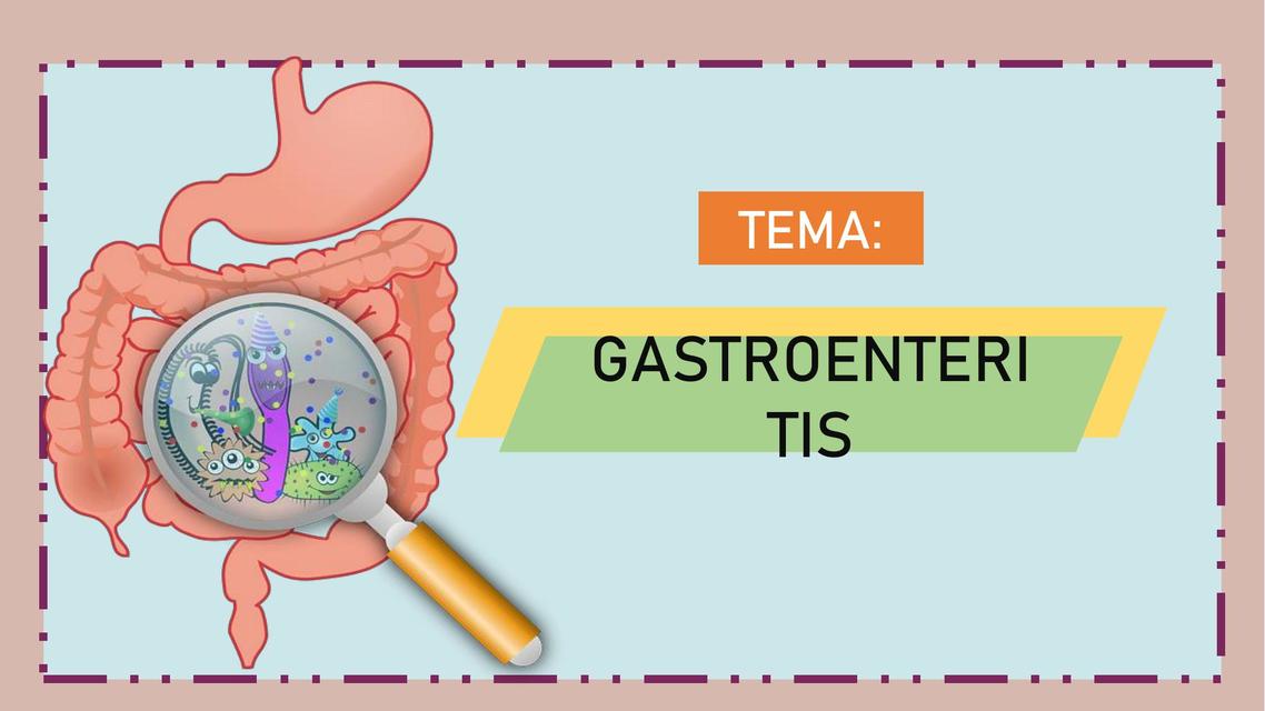Resúmenes de Gastroenteritis | Descarga apuntes de Gastroenteritis
