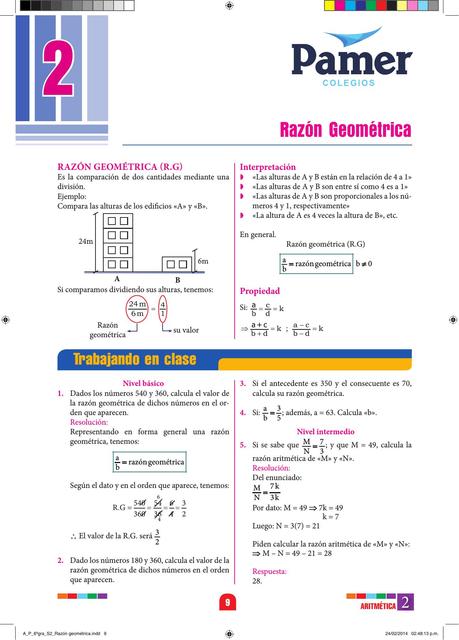 Razón Geométrica | Wildon Huarhua | uDocz