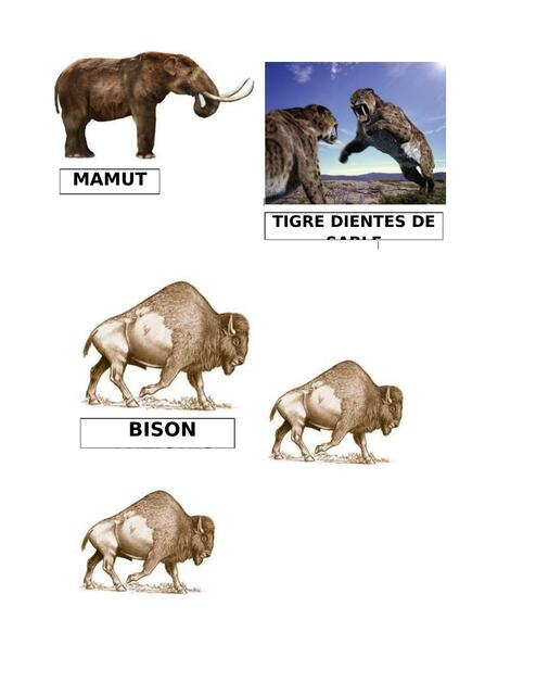 Animales Prehistóricos | uDocz