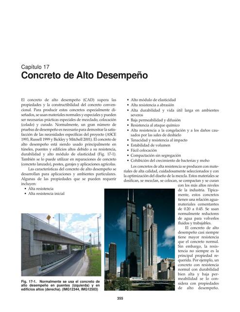 Concreto De Alto Desempeño | Harold Eusebio Chura Oscacopa | uDocz