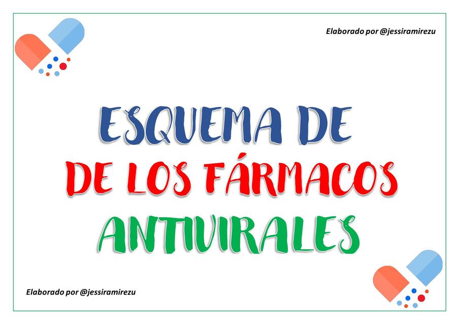 Farmacología - Tabla de Antivirales | Gran Medic | uDocz