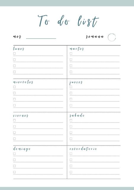 To Do List | Liz González | uDocz