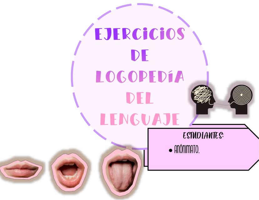 Lenguaje Ejercicios de Logopedia | Psicoestudiante | uDocz