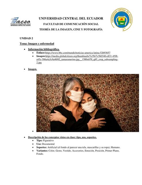 Imagen y Enfermedad | alfredo manobanda | uDocz