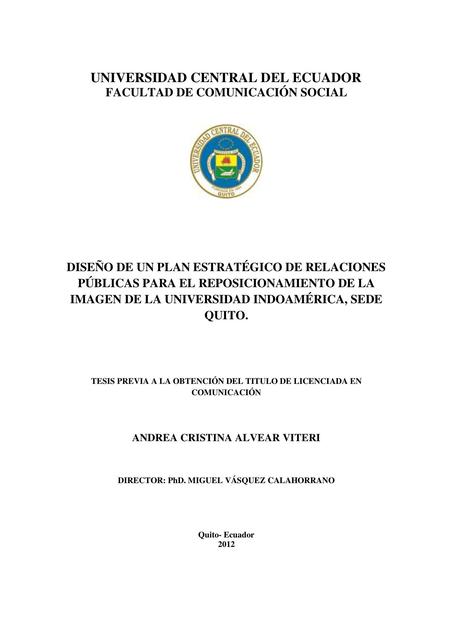 Analisis de la imagen organizacional | alfredo manobanda | uDocz