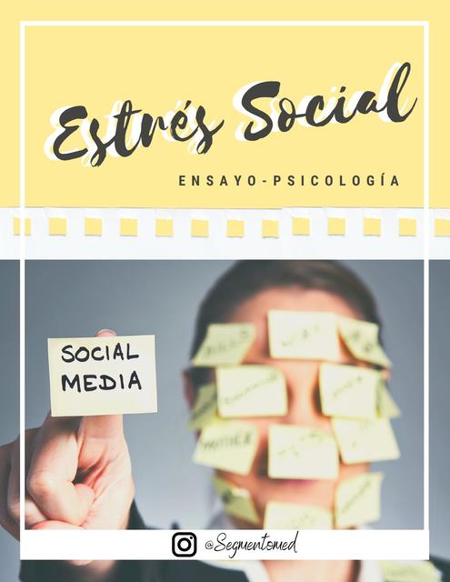 Ensayo de Estrés Social | Segmento Med | uDocz