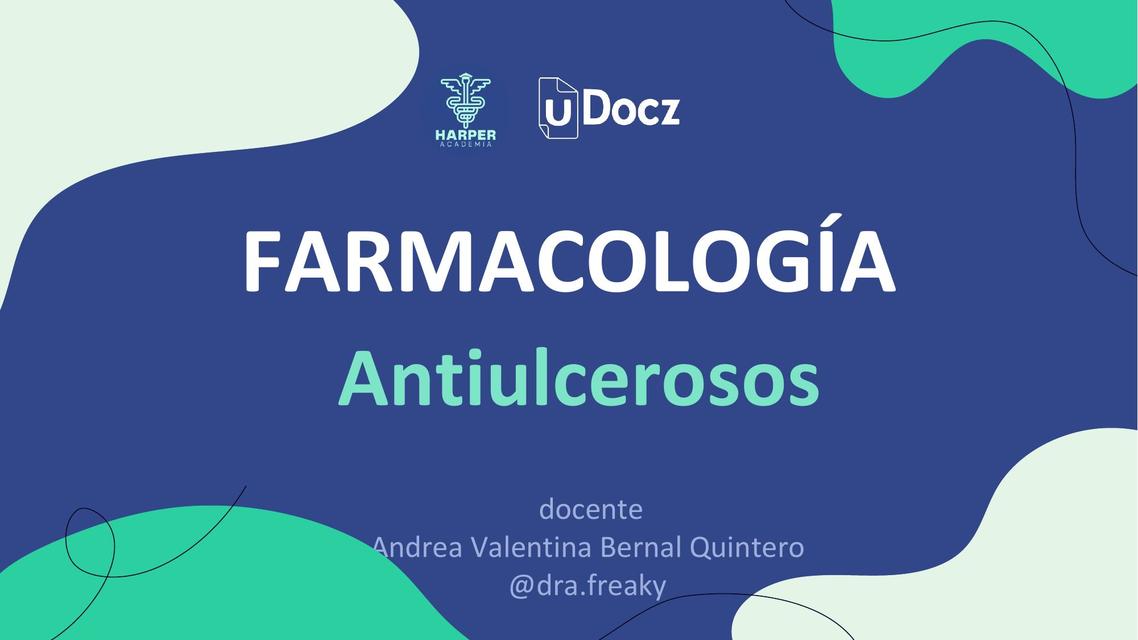 Antiulcerosos | Harper Navarro | uDocz