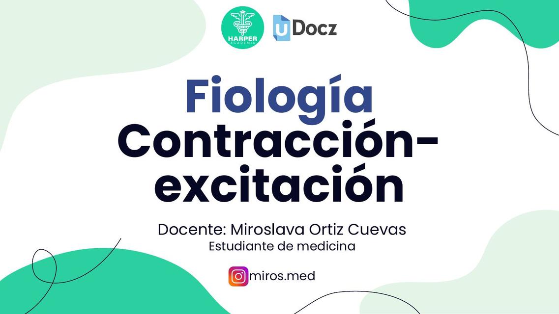 Contracción-Excitación | Harper Navarro | uDocz