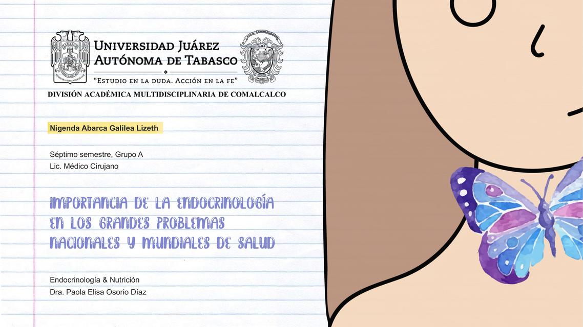 Importancia de la Endocrinología | Galilea N | uDocz