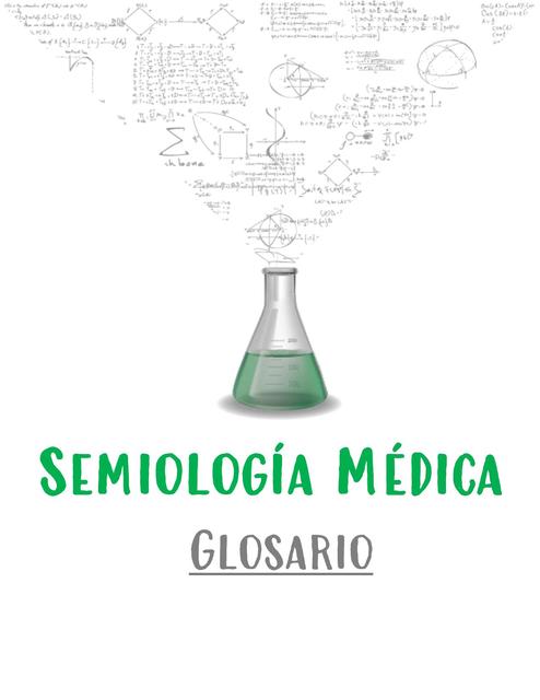 Glosario de Semiología Médica | Dr. Castro | uDocz