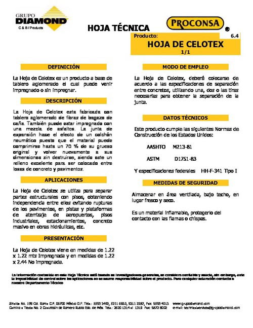 Hoja De Celotex | Anon | uDocz