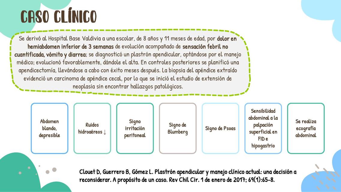 APENDICITIS AGUDA Y PLASTRÓN APENDICULAR | Angie Reátegui Zuloeta | uDocz