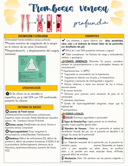 TROMBOSIS VENOSA PROFUNDA | LEK_MEDIC | uDocz