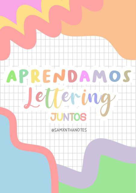Resúmenes de Lettering | Descarga apuntes de Lettering