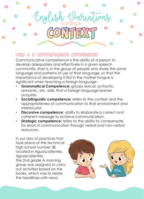 English variations acording context | samxnthastudy | uDocz