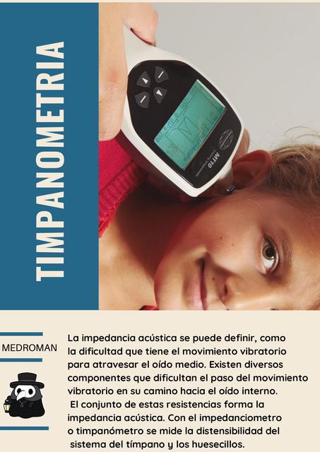 Timpanometría | MEDROMAN | uDocz