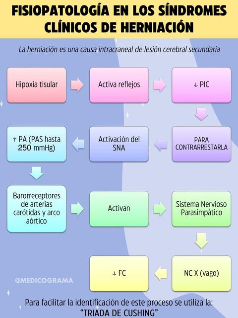 Fisiopatología en los Síndromes Clínicos de Herniación