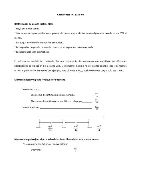 Coeficientes ACI 318 S-08 | Edgar Jose Hernandez Poroj | uDocz