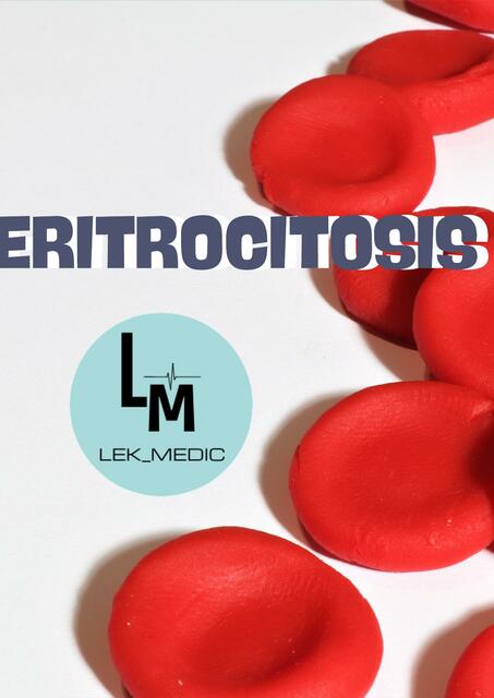 Eritrocitosis | LEK_MEDIC | uDocz