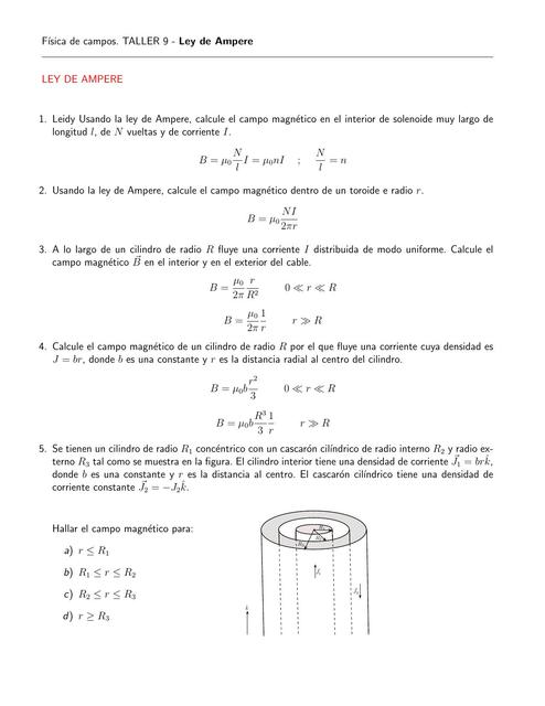 Taller Ley de Ampere | Laura María | uDocz