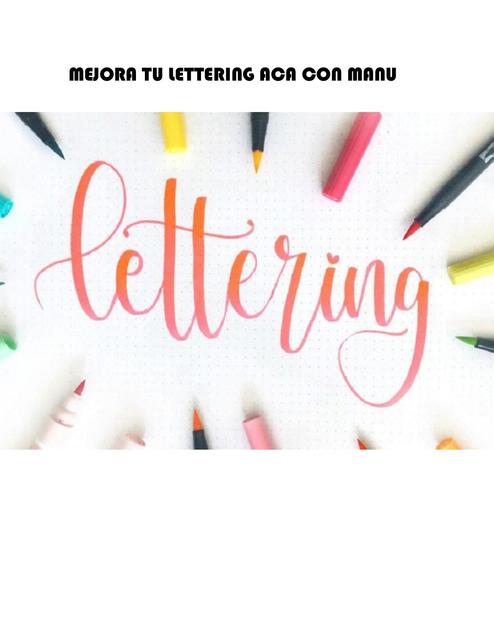 Mejora tu Lettering | uDocz creators | uDocz
