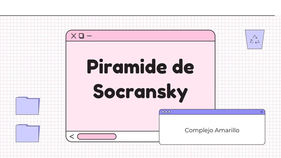 Piramide de Socransky complejo amarillo | OdontoVibe | uDocz