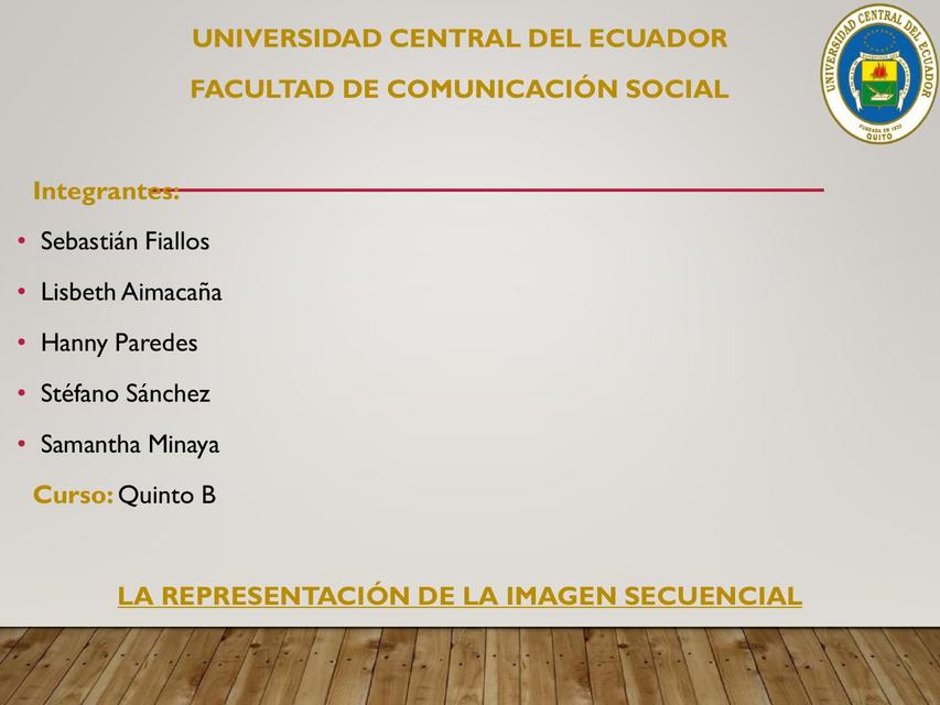 La representación de la imagen secuencial | alfredo manobanda | uDocz