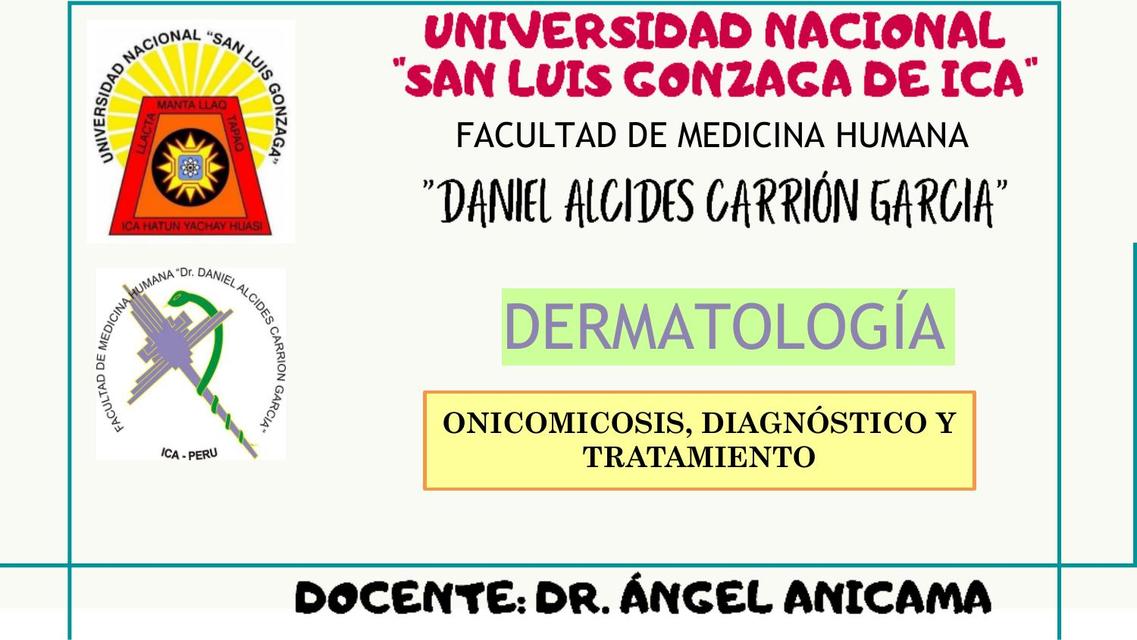 Resúmenes de Onicomicosis | Descarga apuntes de Onicomicosis