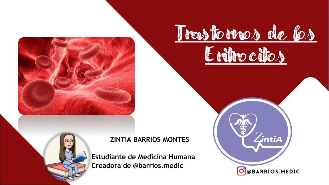 Trastornos de los Eritrocitos | BARRIOS MEDIC 👩‍⚕️📚 | uDocz