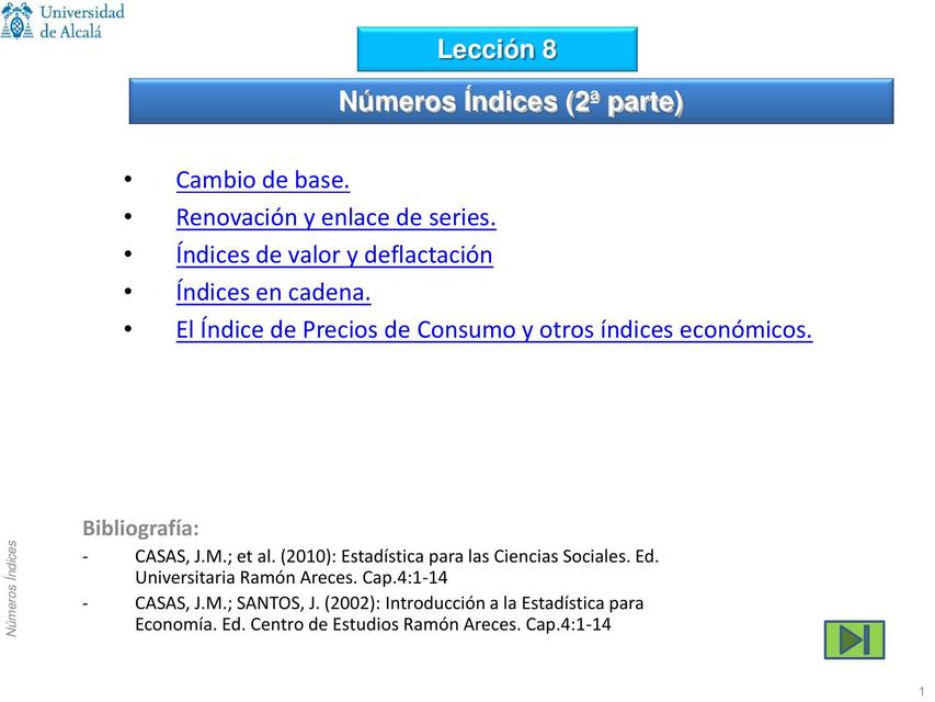 Números Índices (2ª parte) | uDocz creators | uDocz
