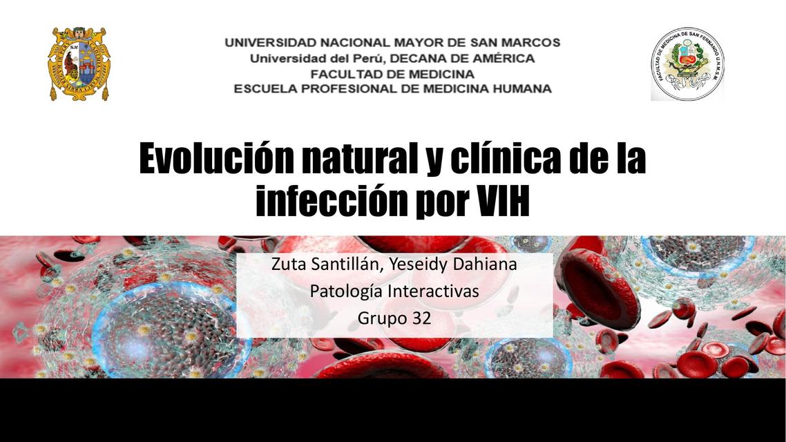 Evolución Natural y Clínica de la Infección por VIH | Yeseidy Zuta ...