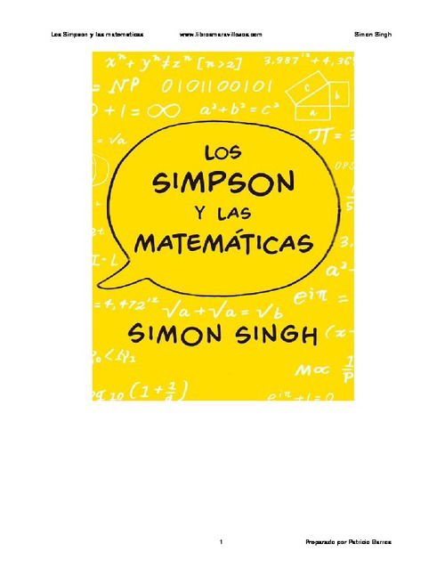 Los Simpson Y Las Matemáticas | Harold Eusebio Chura Oscacopa | uDocz