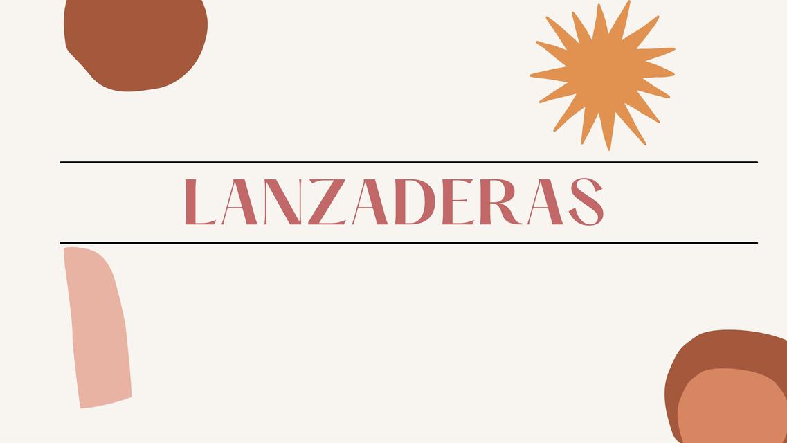 Lanzaderas