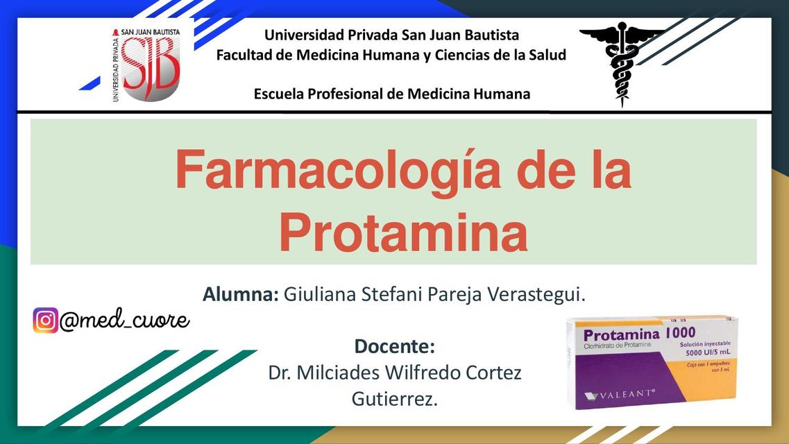 Farmacología de la Protamina