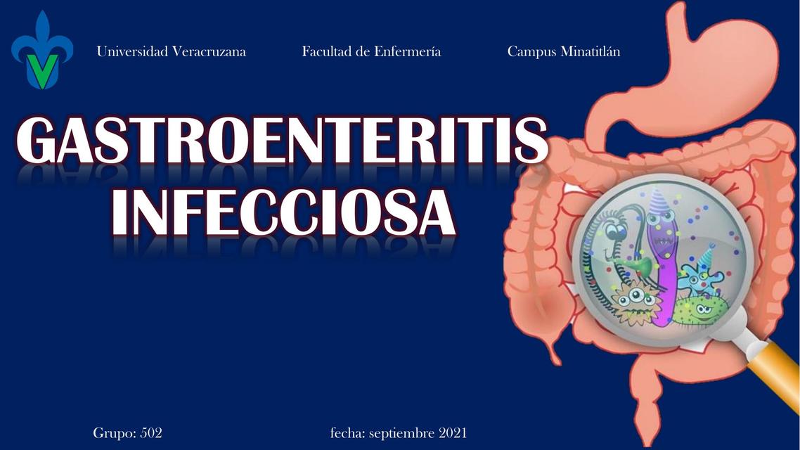 Gastroenteritis Infecciosa | Geraldine Enfermera | uDocz