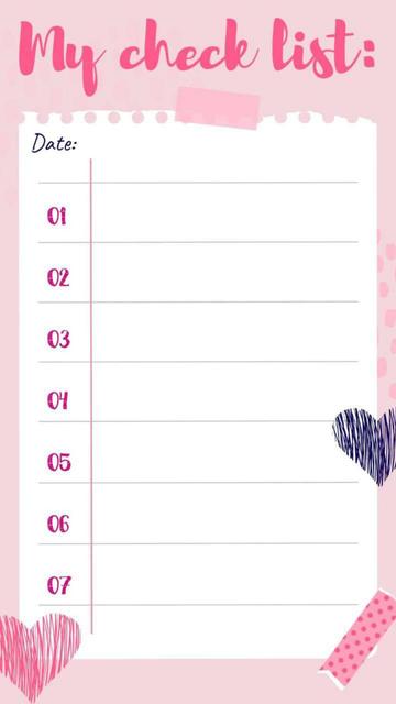 My check list rosa | El Rincón de la Ingeniería | uDocz