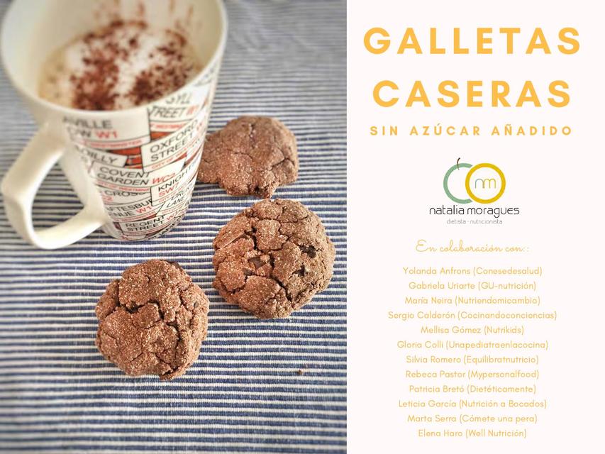 Recetario Galletas sin Azúcar Añadido | Mariana Nuñez | uDocz