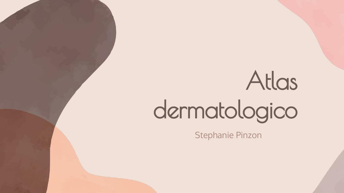 Dermatología | stephanie pinzon | uDocz