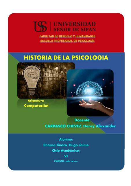 Historia de la Psicología | Hugo Jaime Chauca Tinoco | uDocz