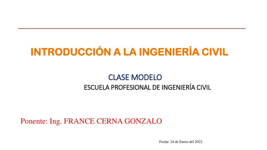 Introducción a la Ingeniería Civil | danivia carrasco | uDocz