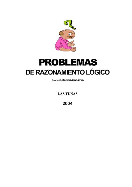 Problemas de Razonamiento Lógico | Todo Cálculo | uDocz