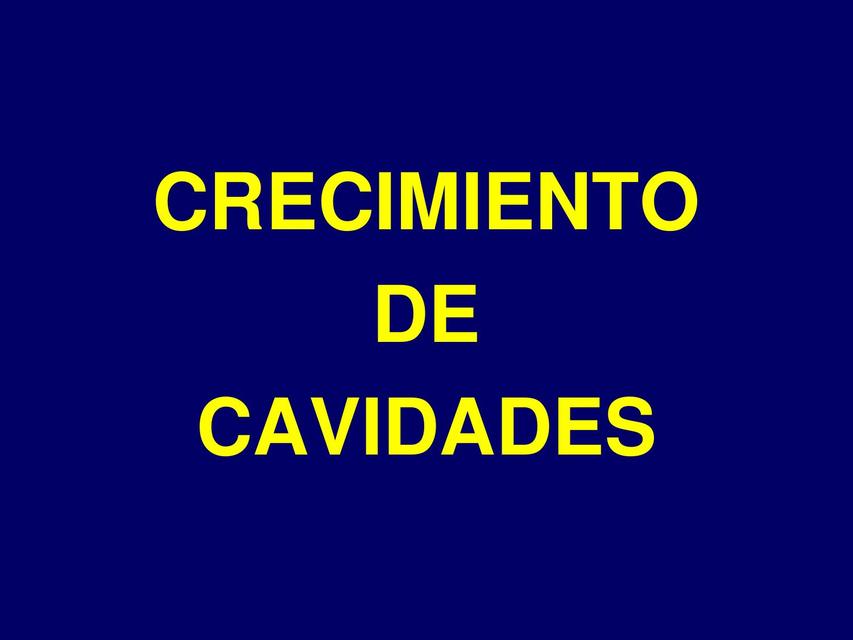 Crecimiento de cavidades ECG | AY RT | uDocz